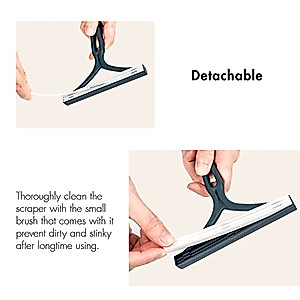 Greenkit Pet Hair Remover for Couch,Non-Damaging Pet Hair Remover for Furniture,for Clothes,Carpet Scraper,Pet Fur Remover,Lint Brushes for Pet Hair(Blue,1pc)