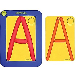 Handwriting Without Tears Pre-Writing Roll-A-Dough Letters and Numbers Set, 4 X 6 in, Plastic
