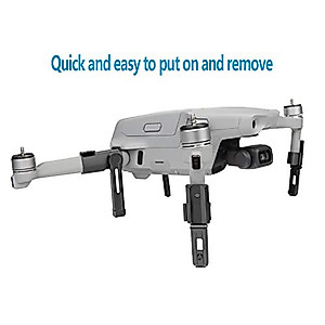 Hanatora Foldable Extension Landing Gear for DJI Air 2S,Mavic Air 2 Drone,Extender Legs Feet Accessories
