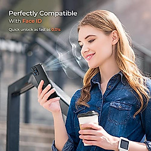 ORIbox Glass Screen Protector for iPhone 14/iPhone 13 and iPhone 13 Pro, 3 Packs Anti-Scratch HD Tempered Glass Screen Protector(with Installation Guidance Frame)