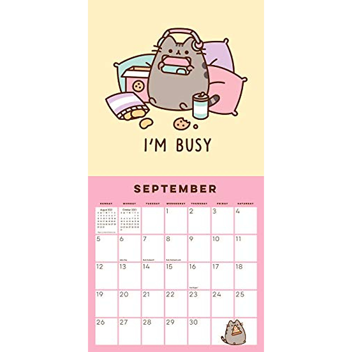 Pusheen 2021 Wall Calendar
