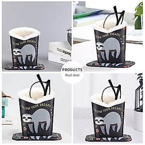 Plush Fluffy Lined Anti-scratch Eyeglasses Holder Protective Glasses Stand Case