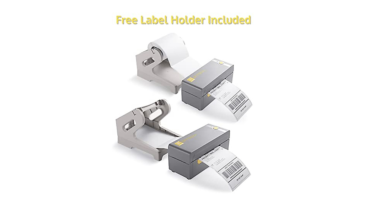 Print Labels Fast: OFFNOVA Wireless Bluetooth 4x6 Printer
