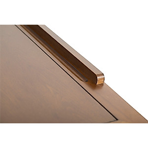 SD Studio Designs Vintage Rustic Oak Top Adjustable Drafting Craft Drawing Hobby Table Writing Studio Desk, 36''W x 24''D