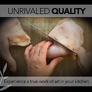 JCK ORIGINAL Kagayaki Japanese Chef’s Knife, KG-13 Professional Western Deba Knife, VG-1 High Carbon Japanese Stainless Steel Pro Kitchen Knife with Ergonomic Pakka Wood Handle, 8.2 inch