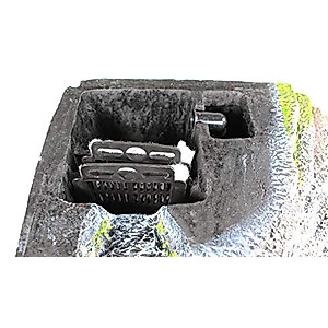 Penn-Plax Reptology Crystal-Falls Tiered Water Filtration System for Vivarium & Terrarium Setups – Keeps Water Clean & Safe for Aquatic Turtles, Amphibians, and Fish