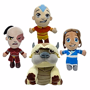 JINX Avatar: The Last Airbender Appa Small Plush Toy, 7.5-in Stuffed Figure from Nickelodeon TV Series for Fans of All Ages