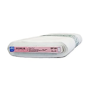 Pellon Shape Flex Woven Cotton White Fusible Interfacing SF101 20" By The Yard