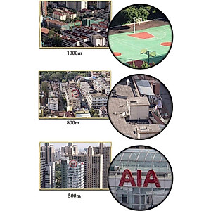 12x50 High Power BAK4 Prism FMC Lens Monocular Compact Portable Life Waterproof Monocular with Smartphone Adapter and Tripod for Adult Bird Watching, Outdoor