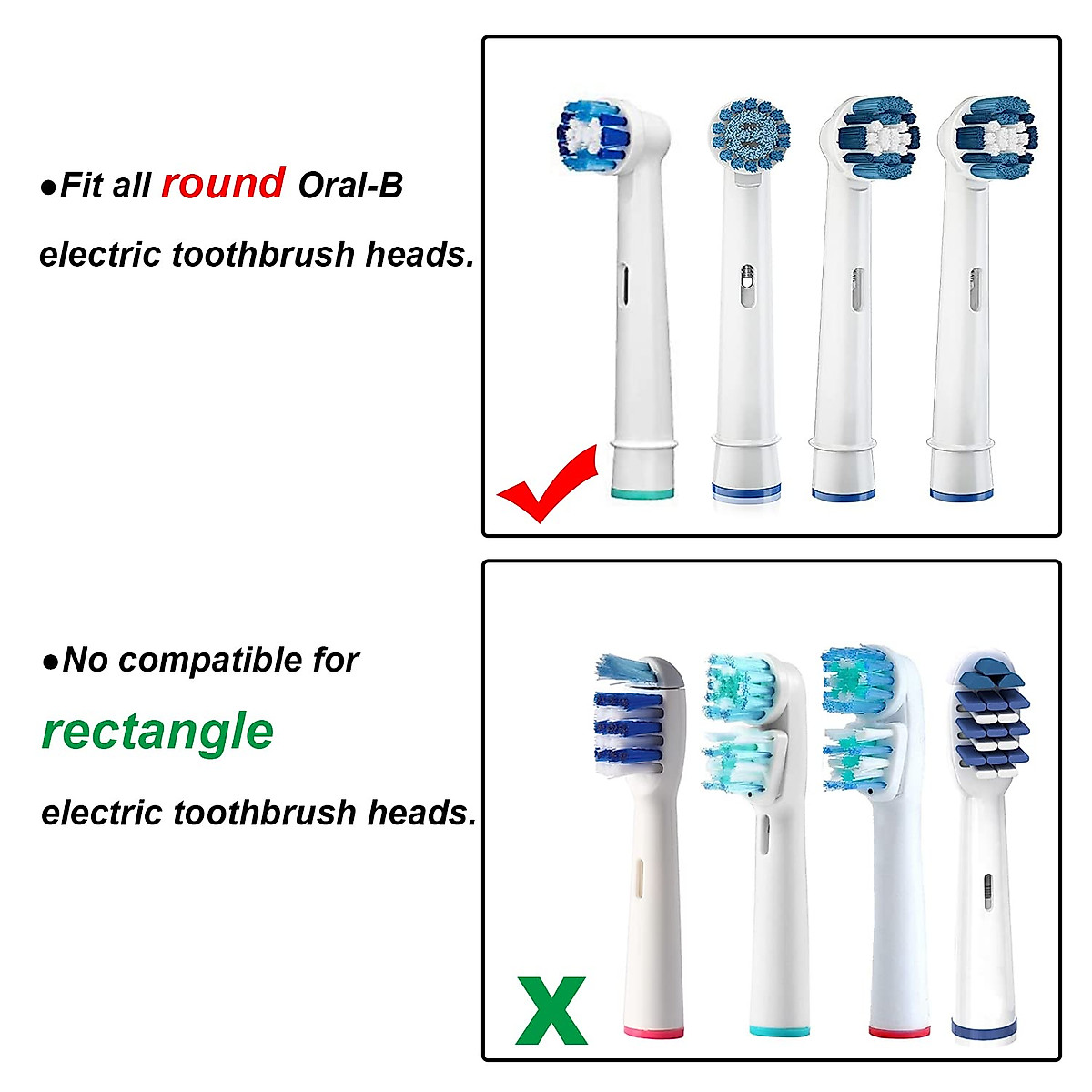 Toothbrush Cover for Oral-b Electric Toothbrush Replacement Heads Cover for Travel Toothbrushes, Brush Protection Cover for Home (3 PCS)