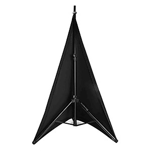 On-Stage SSA100 Speaker/Lighting Stand Skirt, 2-Pieces (Black)