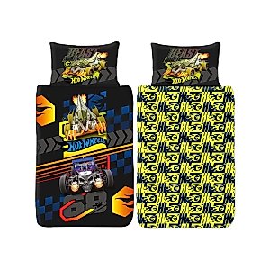 Hot Wheels Bone Shaker Single Duvet Cover and Pillowcase Set