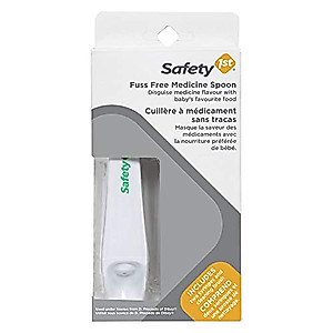 Safety 1st Fuss Free Medicine Spoon, Seafoam, One Size