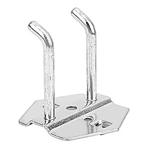 Pegboard Hook,Peg Boards For Wall,5PCS Hardware Tool Storage Rack Pegboard Hook Wall Mounted Garage Tool Storage Stand(50*￠6mm)