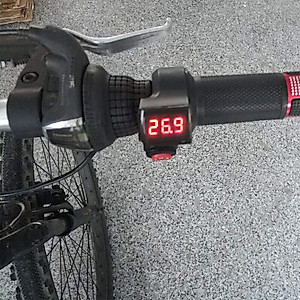 KIOPOWQ 24V 250W Electric Bike Left Side Drive Motor Kit Mountain Bicycle Conversion Kit with Twist Throttle，Can Fit Most of Common Bicycle