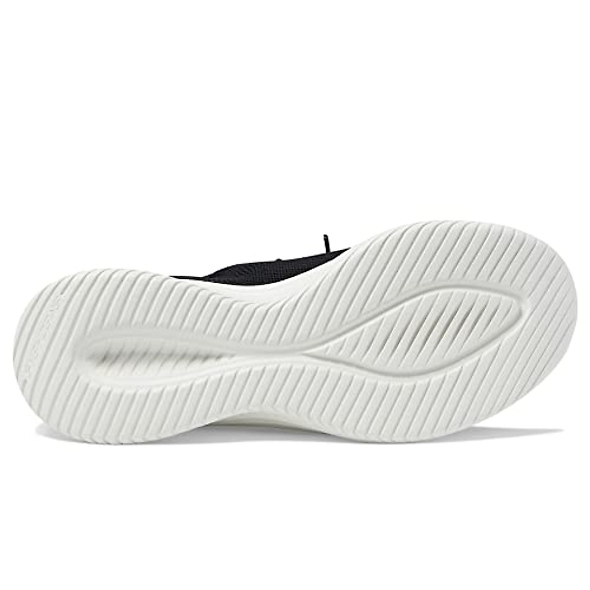 Skechers Sport Women's Women's Hands Free Slip-ins Ultra Flex 3.0-Brilliant Path Sneaker, Black/White, 7.5