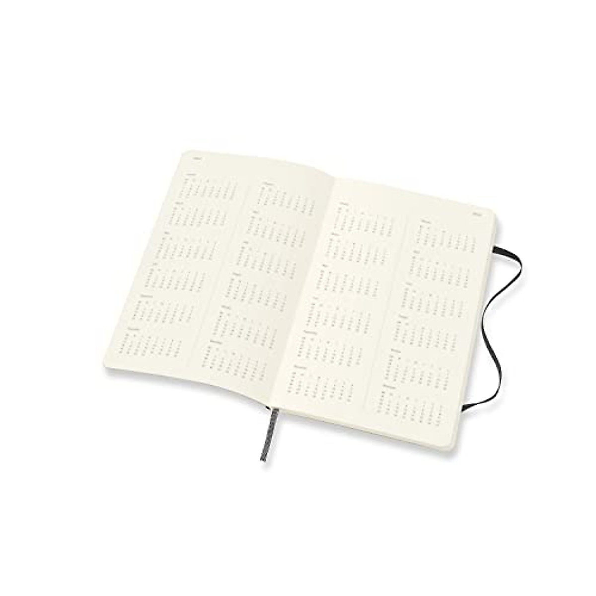 Moleskine Classic 18 Month 2021-2022 Monthly Planner, Soft Cover, Large (5 x 8.25), Black