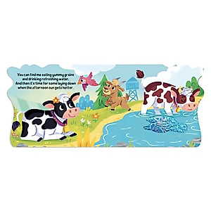 Farm Days with Cow - Touch and Feel Board Book - Sensory Board Book