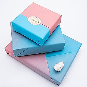 MR FIVE 30 Sheets Pastel Turquoise Tissue Paper Bulk,20"x 28",Turquoise Tissue Paper for Gift Bags,Crafts,Gift Wrapping Tissue Paper for Birthday Wedding Thanksgiving Holiday