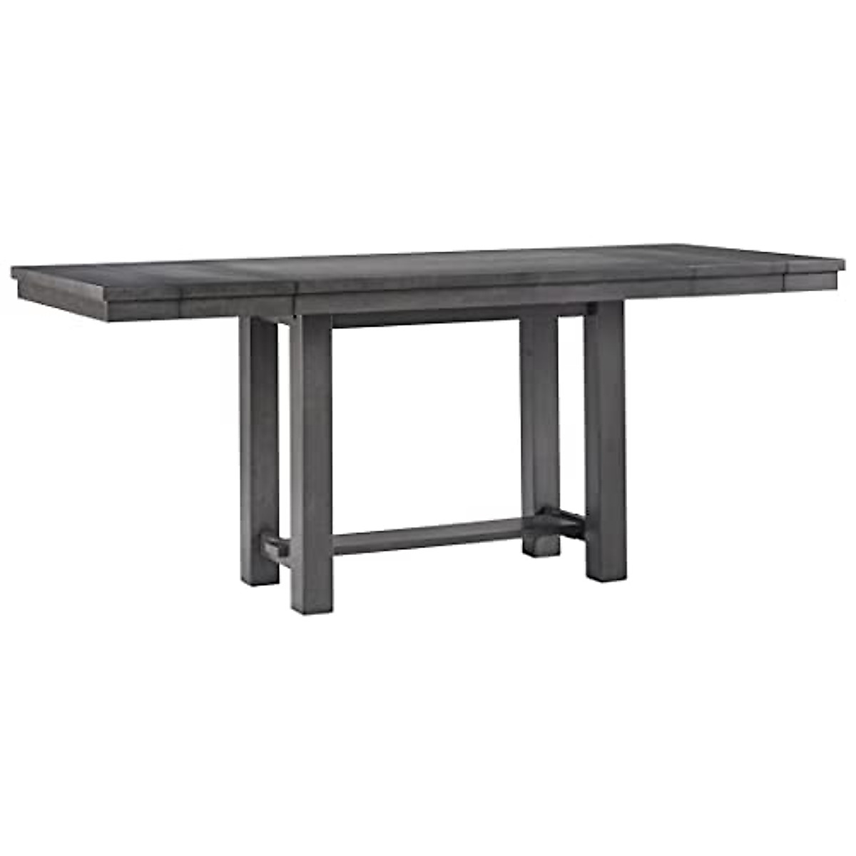 Signature Design by Ashley Myshanna Counter Height Dining Extension Table, 0, Gray