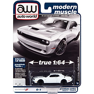 Auto World 2018 Dodge Challenger Hellcat,Replica,AWSP088B