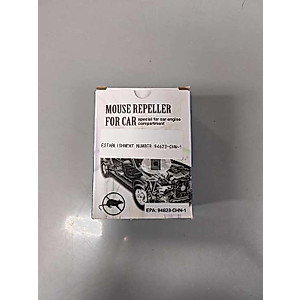 Under Hood Rodent Repeller, Professional Mouse Repellent, Ultrasonic 12V Car Pest Repeller Squirrels, Pack Rat Deterrent for Cars Trucks RV Engine Bay Warehouse Attic with Evictor Strobe Light 2 Pack