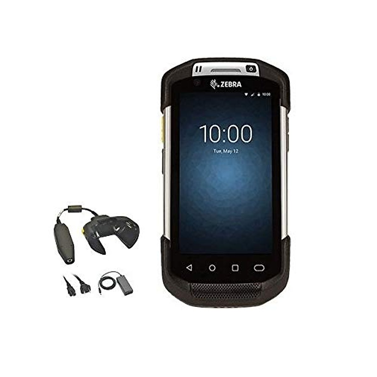 Zebra TC70x Rugged Scanner, Android, 2D/1D Barcode Reader, Charger Included (Not Compatible with Walmart Software)