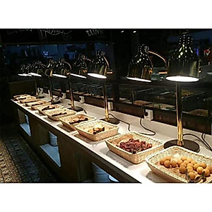 FUNNYBSG Food Warmer Lamp Food Heat Lamp Warmer Buffet Table Lamp Buffet Exhibition Heating Conservation Lights