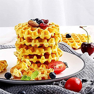 Hovico Mini Electric Waffles Maker Bubble Egg Cake Oven Breakfast Waffle Machine, Premium Non-Stick Plates