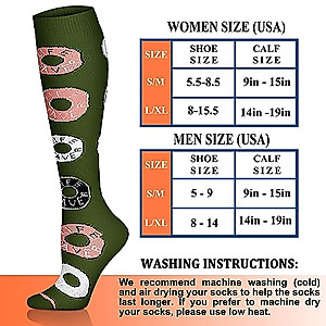 FEYHAY Copper Compression Socks (8 Pairs) 15-20 mmHg is BEST Graduated Athletic & Daily for Men & Women Running Travel