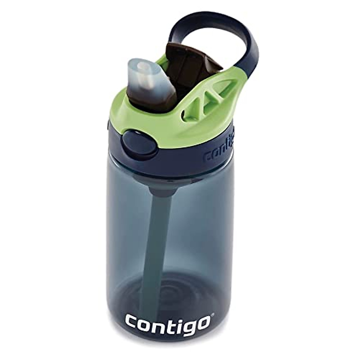 Contigo AUTOSPOUT Camping Hydration Water Bottles, 14oz (Pack of 1), Blueberry