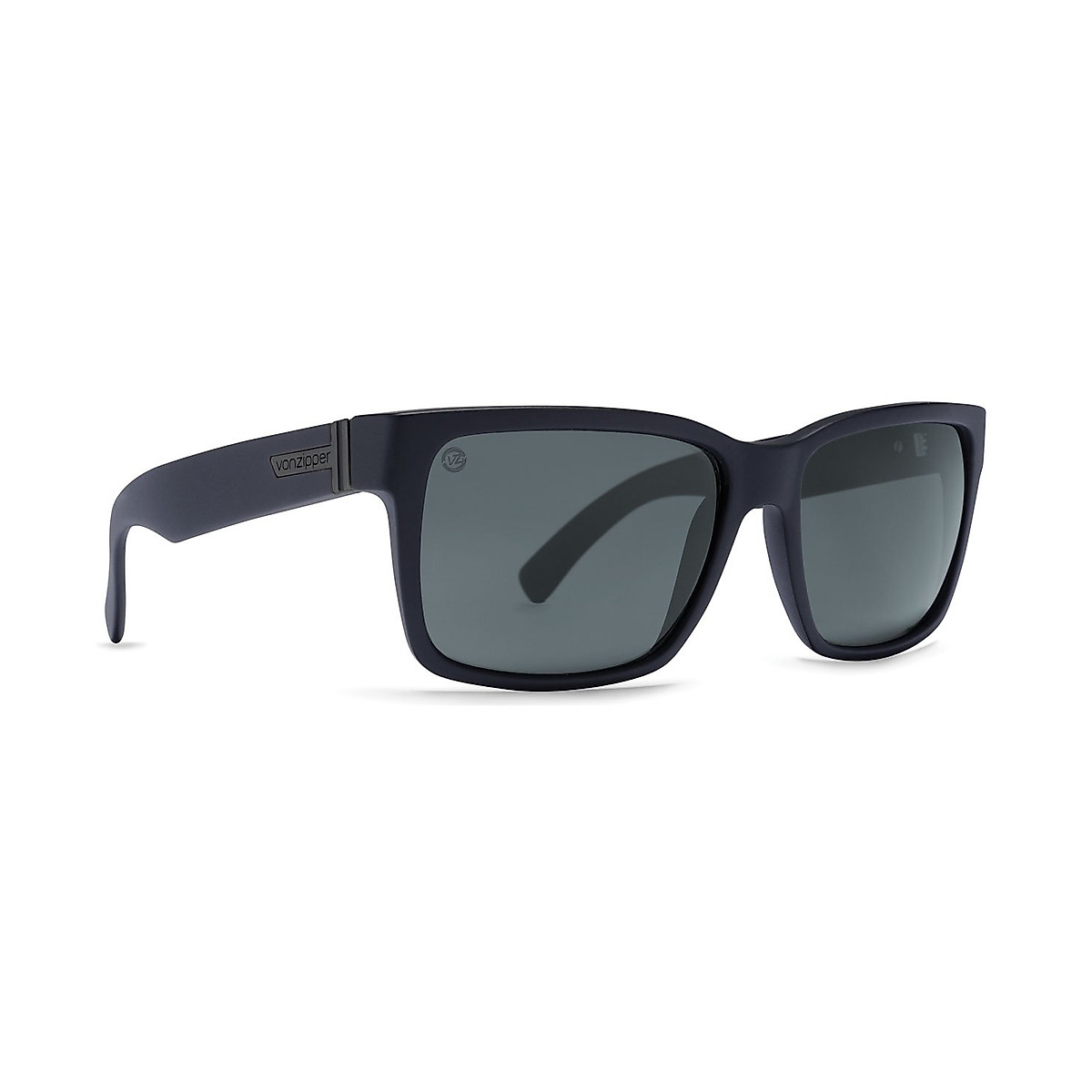 VonZipper womens Elmore Sunglasses, S.i.n. & Black Satin/Grey, 100 mm US