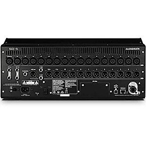 Allen & Heath SQ-5 Digital Mixer, 48 Input Channels, 7" Capacitive Touchscreen, Automatic Mic Mixing, 32×32 USB Audio Interface, Black