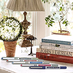 Uni-Ball EYE UB-157 Fine Liquid Ink Rollerball Pen - Tropical Set - Pack of 5