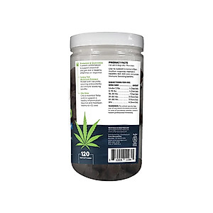 Only Natural Pet Allergy, Skin & Coat Hemp Soft Chews - Allergy Immune Bites for Dogs, Omega 3 Supplement, Hemp Oil - Calming Treats for Itchy Skin Relief, Hot Spot - (120 Count)