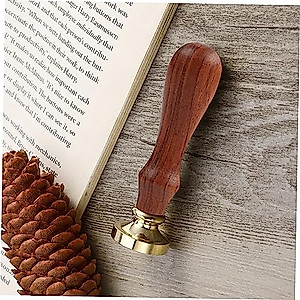 Ciieeo Wood Stamps Roller Bamboo Roller Stamps Seal Stamp Plant Wooden Handle Retro Stamp Wooden Stampers Date Stamps Wood Stamps Date Stamps