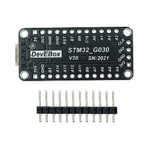 DONGKER STM32G030F6 Development Board, STM32 Cortex-M0 System Board Core Mini System Development Board USB Programmable MCU Controller