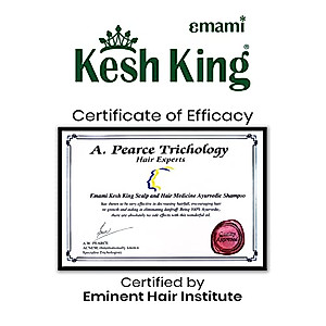 KESH KING Anti Hairfall Shampoo | with Ayurvedic Herbs & Aloe Vera | Provides Healthy Nourished Scalp | for Shiny Smooth Hair | 11.49 Fl Oz/340ml