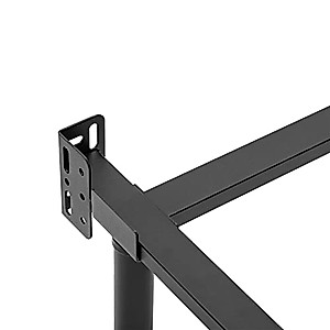 Mofesun Metal Bed Frame Queen - Black Metal Platform Bed 9-Leg Base, Tool Free Easy Assembly for Box Spring and Mattress (Queen)