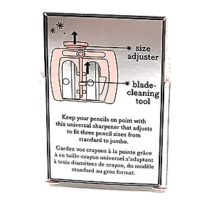 Benefit Cosmetics All Purpose Makeup Pencil Sharpener - Pink - For All Size Pencils