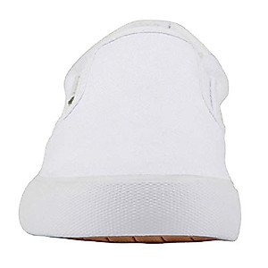 Lugz Womens Clipper Slip On Sneakers Shoes Casual - White - Size 9 B