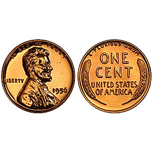 1956 Gem Proof Lincoln Memorial Cent Penny Proof US Mint