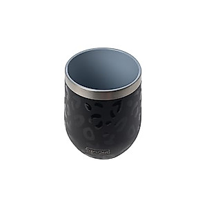 Sip+Sea Antiqua 12 oz Stainless Steel Ceramic Lined Wine Tumbler with Lid | Stemless | Double Wall Vacuum Insulated