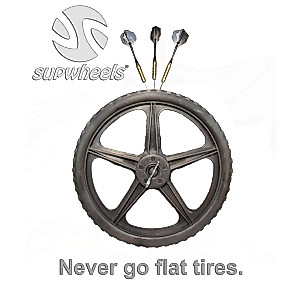 SUP Wheels Classic Standup Paddleboard Trailer and SUP Carrier | Walk model - no Strap Handle