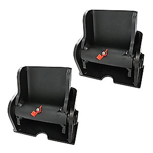 LOSTAR Pair(2) Dump Trailer Hinges - Dump Truck Trailer Dump Body Hinge Heavy Duty Greasable Weld On Solid Steel