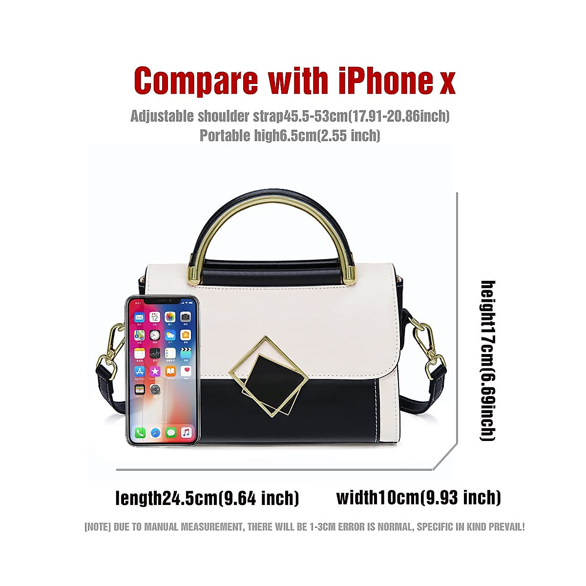 Cow Leather Purse Crossbody Bags for Women Small Tote Handbags for Women Satchel Shoulder Bags Clearance