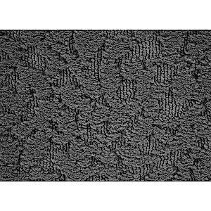 Garland Rug Ivy Vine Area Rug Runner, 3 ft x 8 ft, Cinder Gray