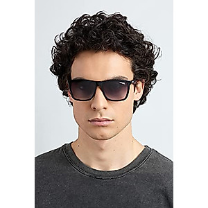 Carrera mens Carrera 5041/S Sunglasses, Black/Dark Gray Gradient, 56mm 16mm US