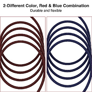 FURUI XLR Female to 1/4 Inch Cable 6ft 2Pack, Nylon Braided Microphone Cable 6.35mm TRS to XLR Female Balanced Cable Compatible with Shotgun Microphone, Recording Studios and More