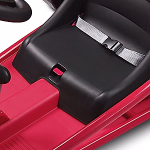 Radio Flyer Ultimate Go-Kart, 24 Volt Outdoor Ride On Toy, Pink Go Kart for Kids Ages 3-8, Large